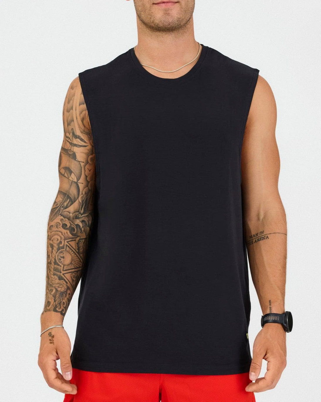 Clinton Muscle in Black – WOLACO